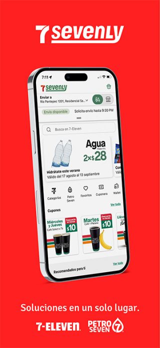 Sevenly App Móvil | 7-Eleven México