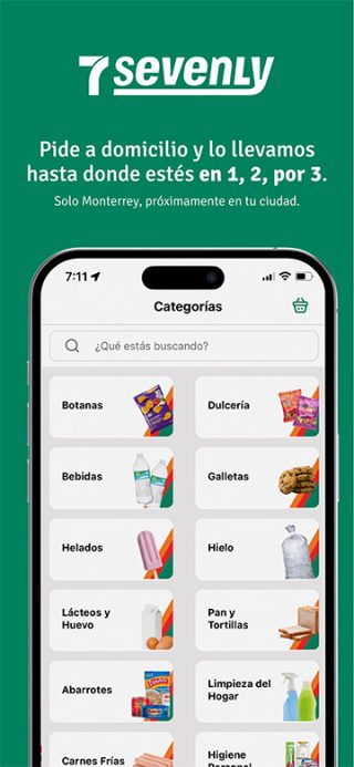 Sevenly App Móvil | 7-Eleven México