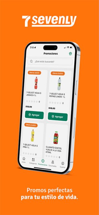 Sevenly App Móvil | 7-Eleven México